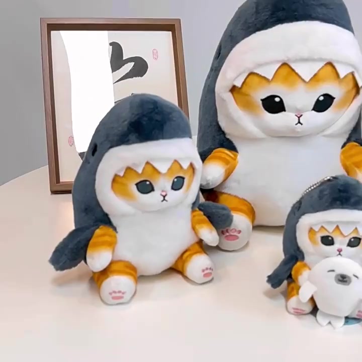 Jual Mainan Boneka ukuran 30cm Stuffed Plush Kucing Hiu Singa Laut ...