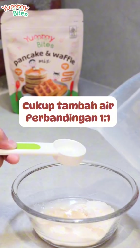 Jual Yummy Bites 2Pcs Pancake & Waffle Mix 130 GR - Tepung Pancake ...
