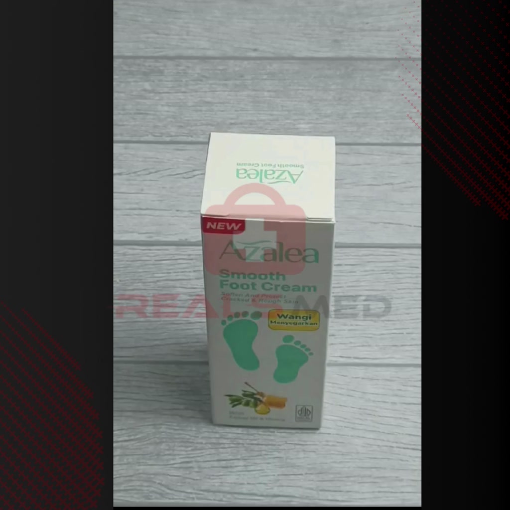Jual Azalea Smooth Foot Cream 35 Gr - Perawatan Kulit Kaki Kering dan ...