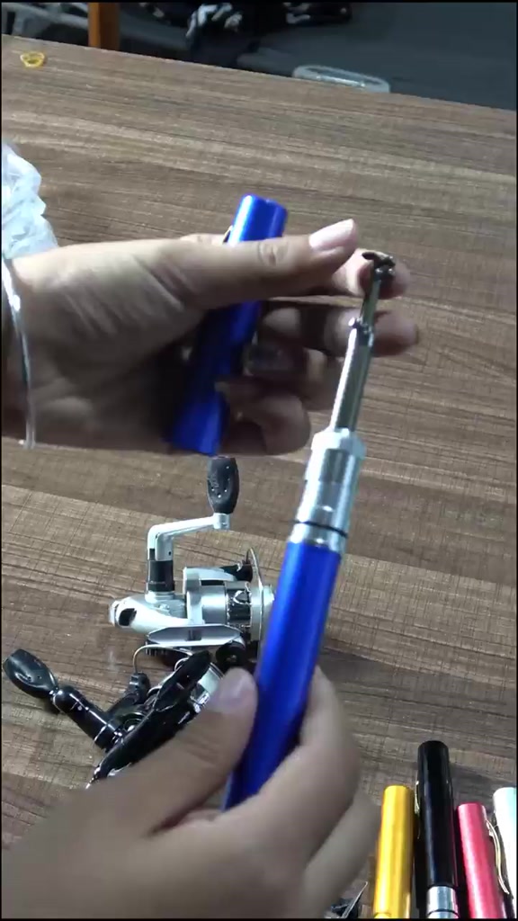 Jual Sougayilang Set Pancingan Pulpen Aluminium Alloy Pocket Pen Shape ...