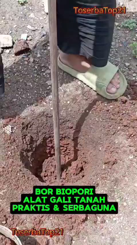 Jual Alat Gali Tanah Bor Biopori Spiral Diameter 30cm | Shopee Indonesia
