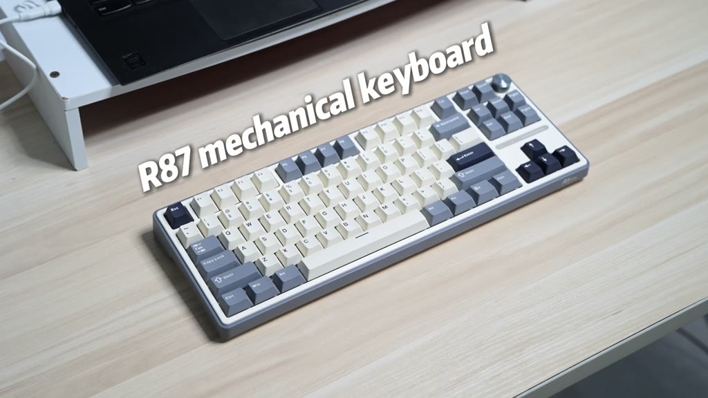 Jual Royal Kludge RK R87 Pro Half Grey 87 Key Gaming Keyboard | Shopee ...