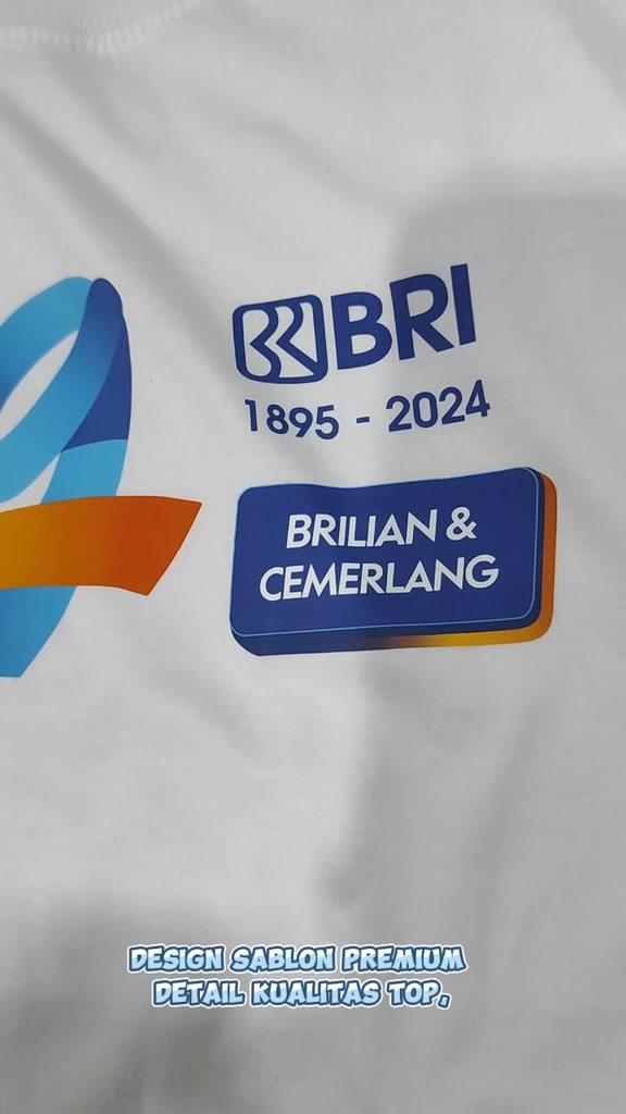 Jual Littlebear Baju Lengan Panjang Tshirt HUT BRI 129 Tahun Kaos ...