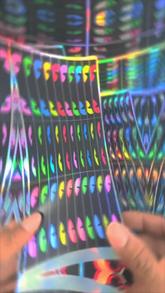 Jual 30 PC STIKER STROBO MATA MINIATUR BUS Bahan Hologram Anti Air ...