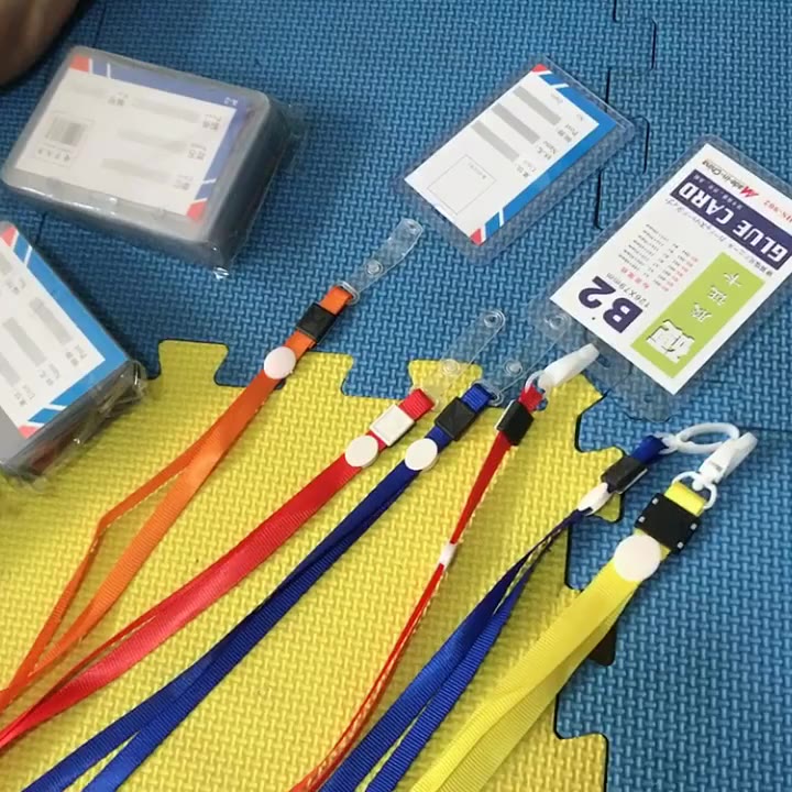 Jual ID Card Plastik +tali / id card tebal B1 B2 B3 B4 B5 A1 A2 A3 ...