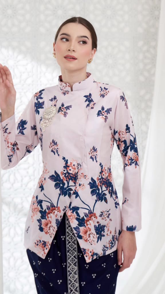 Jual Kebaya Janggan Jeng Yah/ Kebaya Modern Hijab/ Kebaya Gadis Kretek ...