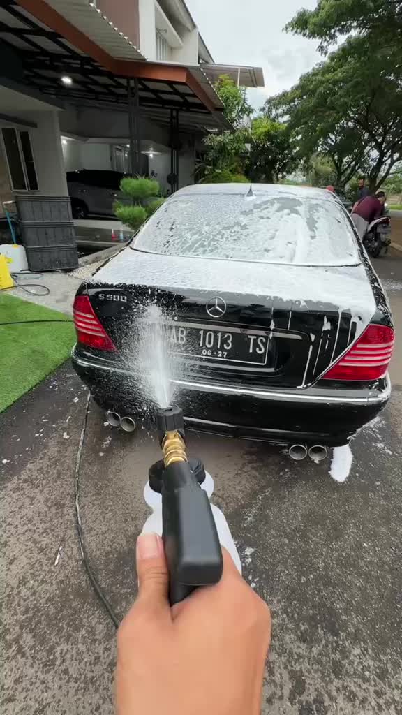 Jual Culs Paket Cuci Mobil PREMIUM Shampoo Wax 1 Liter Dan Semir Ban ...