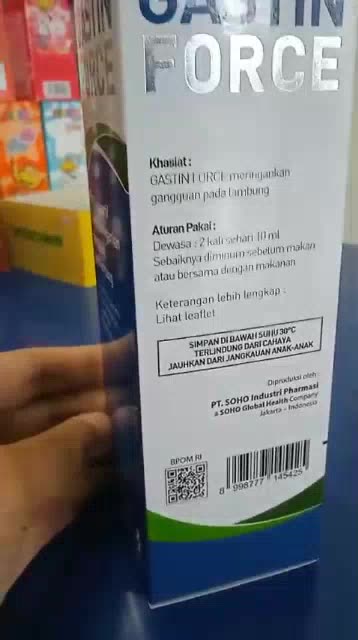 Jual GASTIN FORCE Sirup 100 ML dan 200 ML - Obat Herbal Untuk Lambung ...