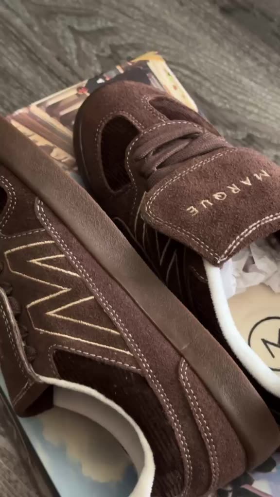 Jual MARQUE.CO ‘PANSER Series’ Dark Brown Coklat Tua- Sepatu Sneakers ...