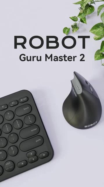 Jual Robot Guru Master 2 Vertical Bluetooth + Wireless 2.4G Ergonomic ...