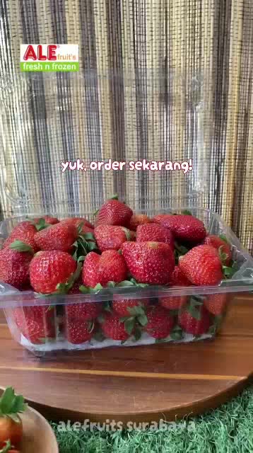 Jual Strawberry fresh grade jumbo 1 kg, stoberi, strawberry, strawbery ...