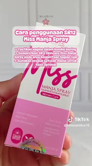 Jual MISS MANJA SR12 SRAGEN/MERAPAT/MENGHILANGKAN NYERI HAID/KEP*TIHAN ...