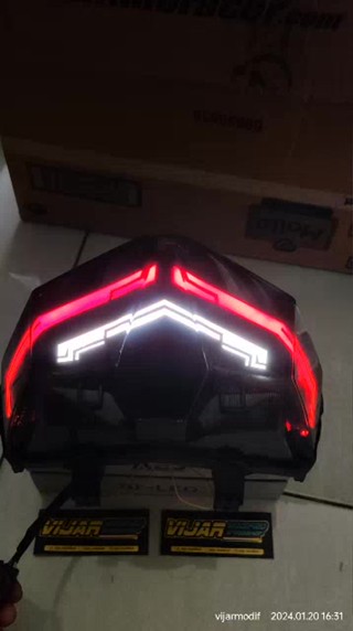 Jual (ORIGINAL) (PNP) stoplamp new Vario 125/150 custom lazy running ...