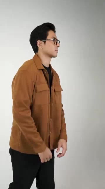 Jual Shacket Jacket Jaket Pria Fleece Tebal Man Jaket Pria Jaket Wanita ...