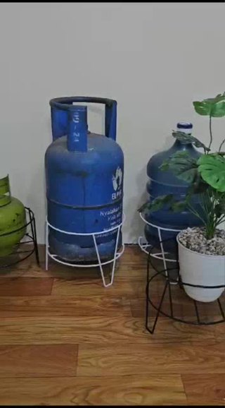 Jual Rak tabung gas alas roda tabung gas besi anti karat rak pot bunga ...