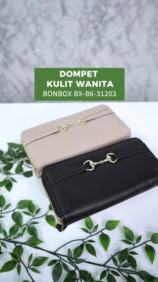 Jual BONBOX Dompet Wanita Panjang Clutch Dompet Handphone Bahan Kulit ...