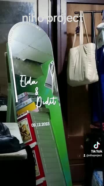 Jual Stiker Sign Wedding Mirror Stiker Akrilik Stiker Kaca Wedding ...