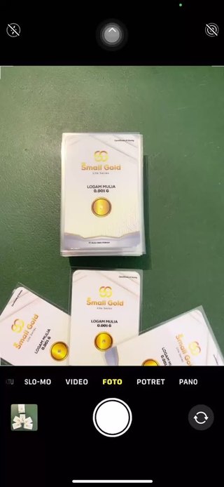 Jual Emas 0.001 gram SMALL GOLD Logam mulia asli minigold mini gold ...