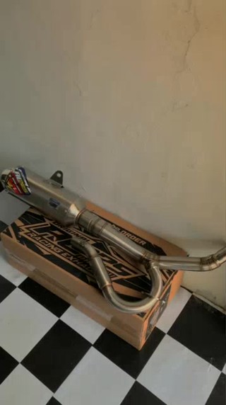 Jual Knalpot klx/Dt150-crf150-wr155 Type Rc pendek SUREX/SUPERMOTO ...