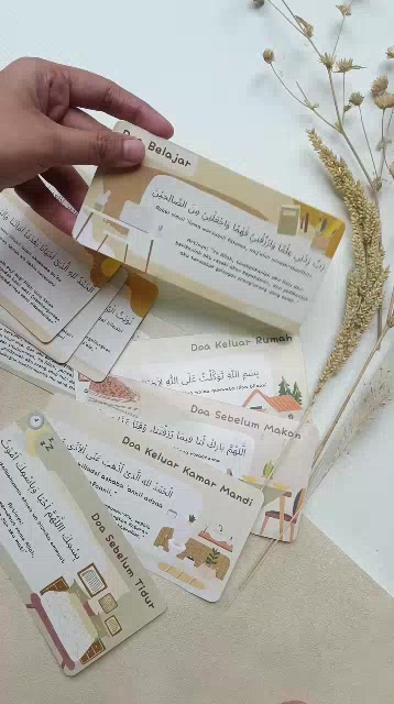 Jual Stiker Doa Sehari-hari Aesthetic - Sticker Doa Stiker Doa Harian ...