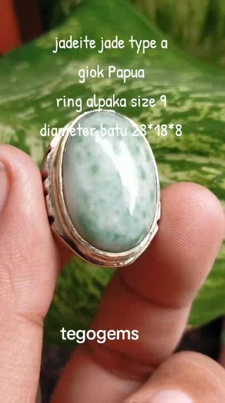 Jual cincin batu akik jadeite jade type a giok Papua | Shopee Indonesia