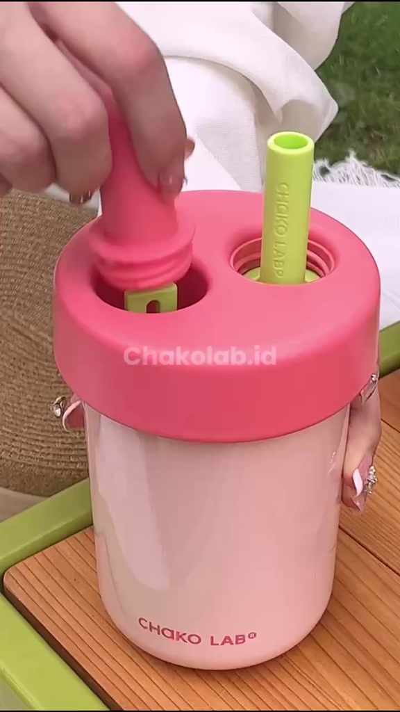 Jual CHAKO LAB Bobo Vacuum Cup Insulated Thermos 485ml - Pastel Color ...