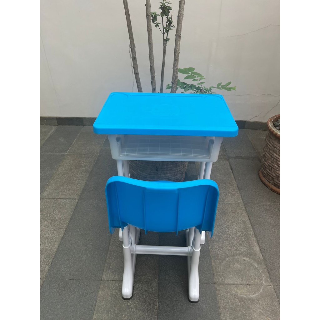 Jual (1 Set) Meja Belajar Meja Sekolah Meja Les Meja Kursus Anak Anak ...