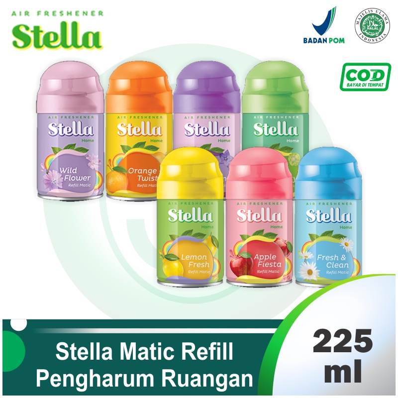 Jual Stella Matic Refill Pengharum Ruangan 160ml | Shopee Indonesia
