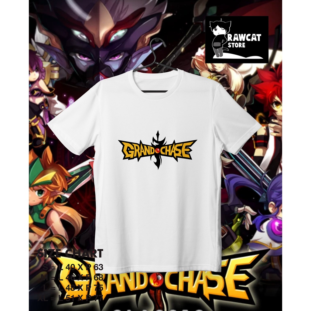Jual kaos game - grand chase keren | Shopee Indonesia