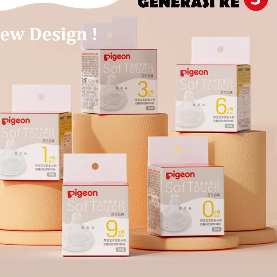 Jual MALL DESIGN BARU !! Dot Pigeon Wide Neck Generasi ke Tiga - Nipple ...