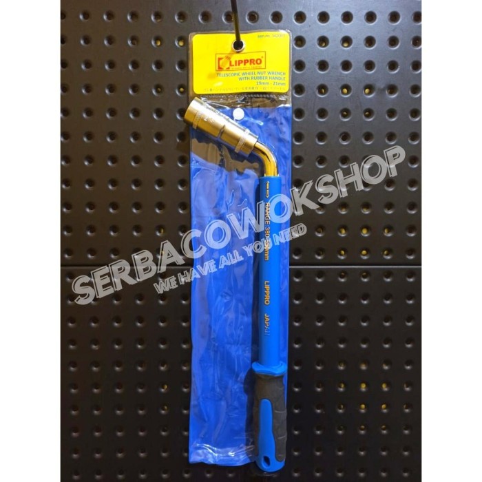 Jual LIPPRO Kunci Roda Mobil Tarik Wheel Master Wrench 19 X 21 Mm ...
