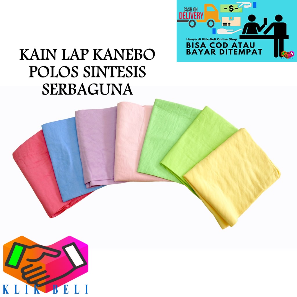Jual Kanebo Plas Chamois Kain Lap Serat Sintesis Polos Refill | Shopee ...