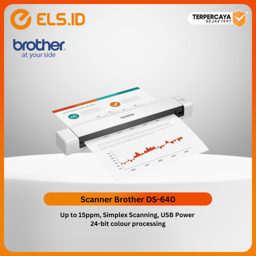Jual Scanner Brother DS-640 | Shopee Indonesia