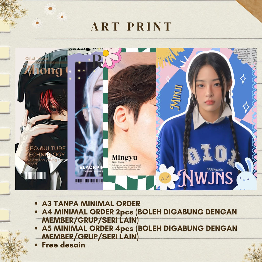 Jual Custom Poster Art Print | Shopee Indonesia