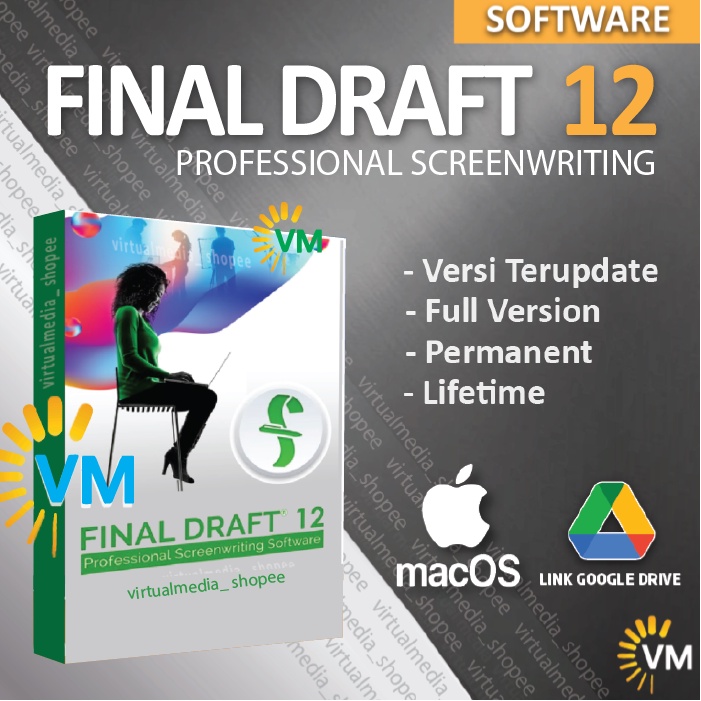 Jual FINAL DRAFT 12 MACOS SCREENWRITING STORY SCREEN SCRIPT WRITER ...