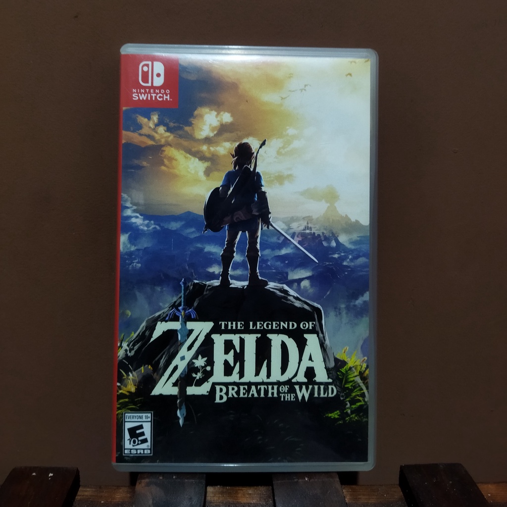 Jual Nintendo Switch Game The Legend of Zelda BOTW Second | Shopee ...