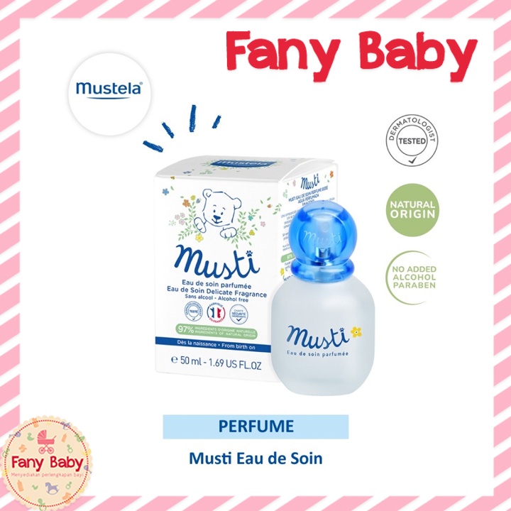 Jual MUSTELA MUSTI EAU DE SOIN DELICATE FRAGRANCE / BABY PARFUME 50ML ...