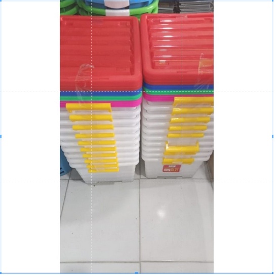 Jual Kontainer 27 Liter / Box Kontainer / Box Tempat Baju ,dll | Shopee ...