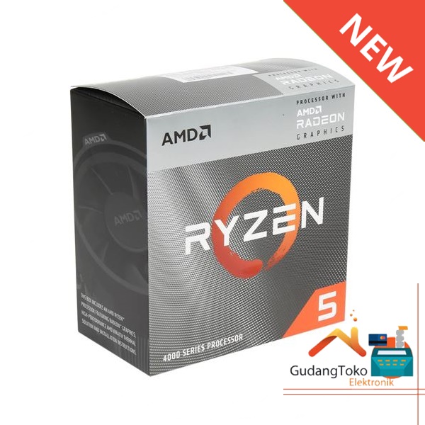 Jual Processor AMD AM4 Ryzen 5 4600G BOX - With AMD Wraith Stealth Cooler | Shopee Indonesia