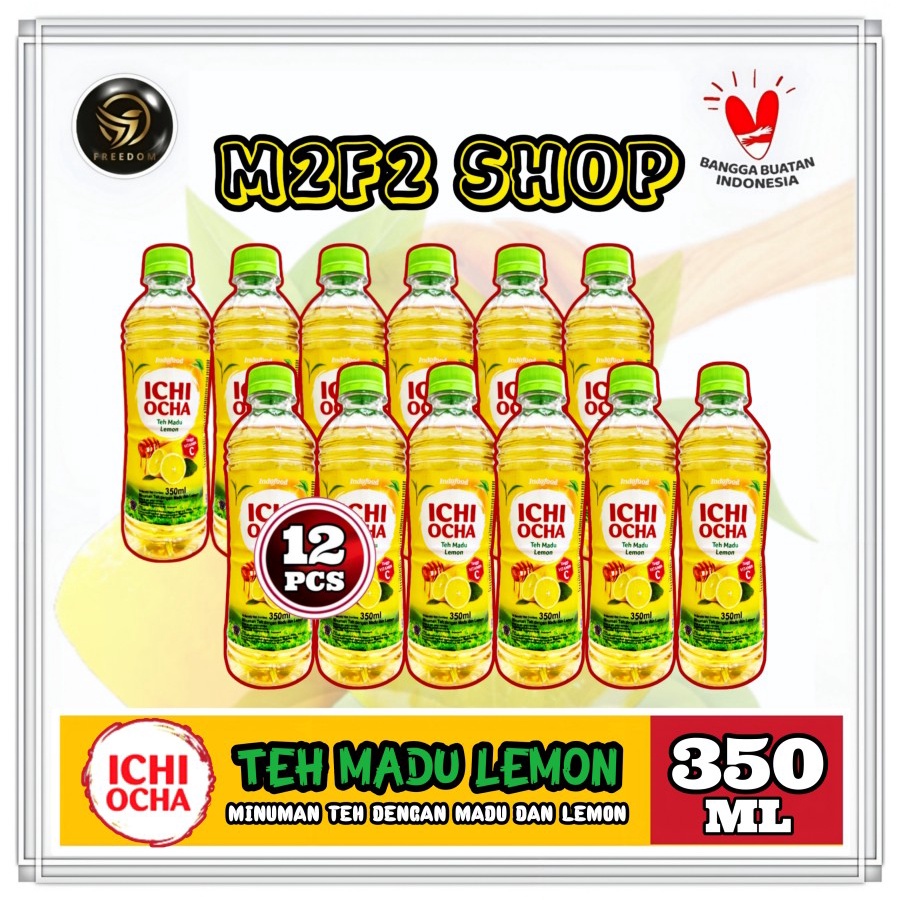 Jual ICHI OCHA Minuman Teh Madu Lemon Botol Plastik Pet - 350 ml ...