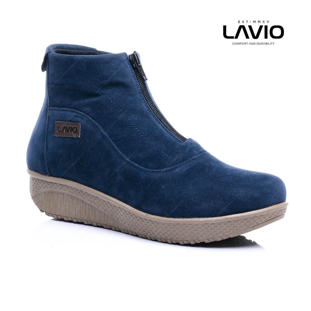 Jual Sepatu Sneakers Boots Wanita Cewe Keren Korea Kekinian Lavio ...