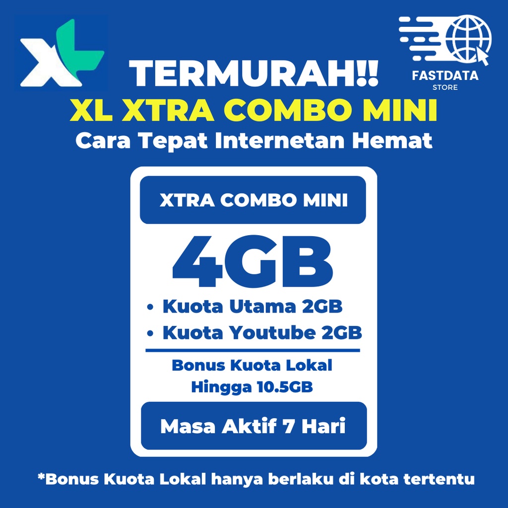 Jual PROMO!!! PAKET DATA XL XTRA COMBO FLEX HARGA KHUSUS SUPER MURAH ...