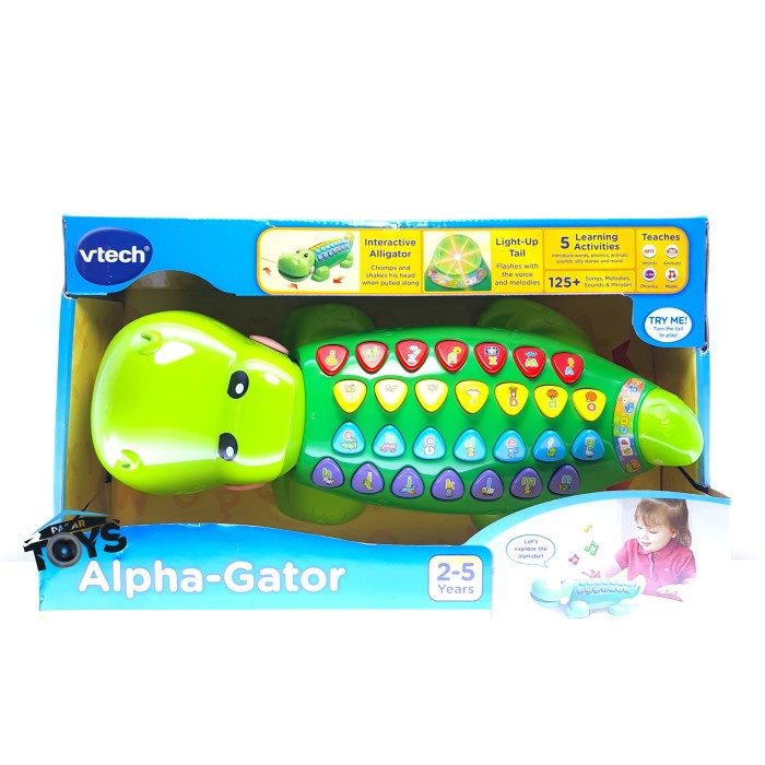 Jual Vtech Alpha-Gator Learning Toy #Original | Shopee Indonesia