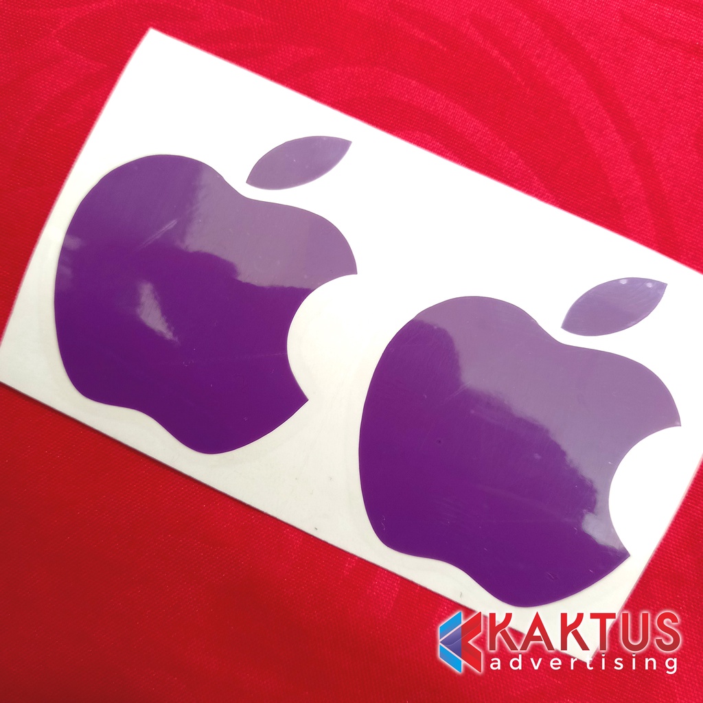 Jual Stiker Iphone Apple Cutting Sedang Untuk Laptop | Shopee Indonesia