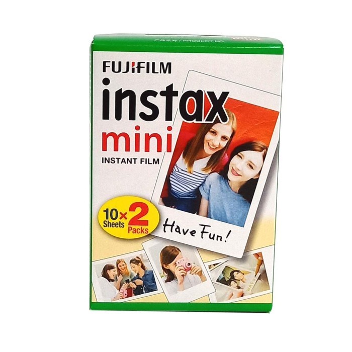 Jual Fujifilm Instax Mini Paper Twinpack - Paper Instax Isi 20 Polos ...