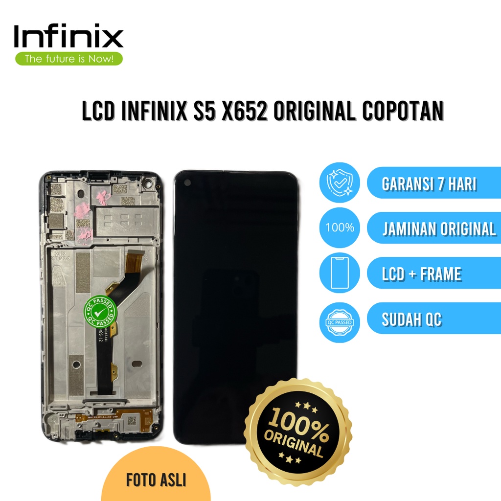 Jual LCD TOUCHSCREEN INFINIX S5 X652 ORIGINAL CABUTAN | Shopee Indonesia