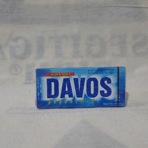 Jual Permen DAVOS MINI Peppermint 15 gram Traditional candies KOTAK ...