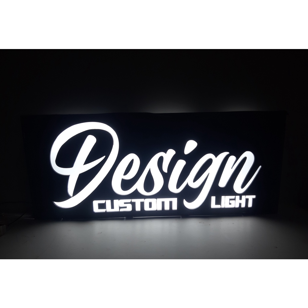 Jual Lampu tidur/lampu hias dinding/papan nama akrilik led/lampu ...
