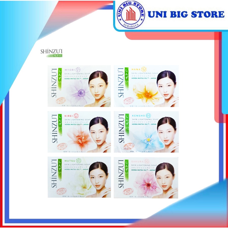 Jual Shinzui Skin Lightening Body Bar Soap 80 gr Sabun Mandi Shinzu'i ...