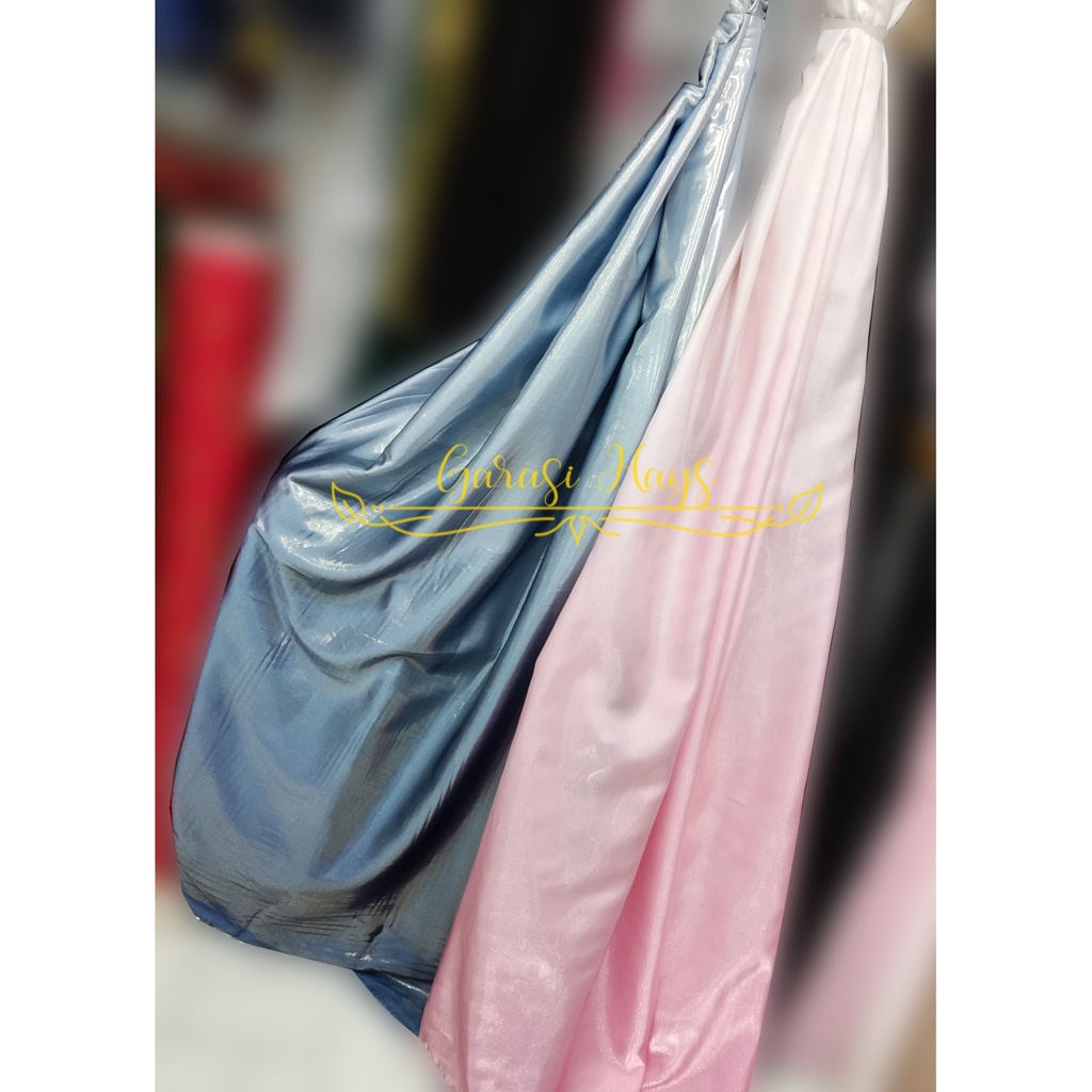 Jual Kain Gradasi Satin Duchess Ombre Lebar 150 cm | Shopee Indonesia